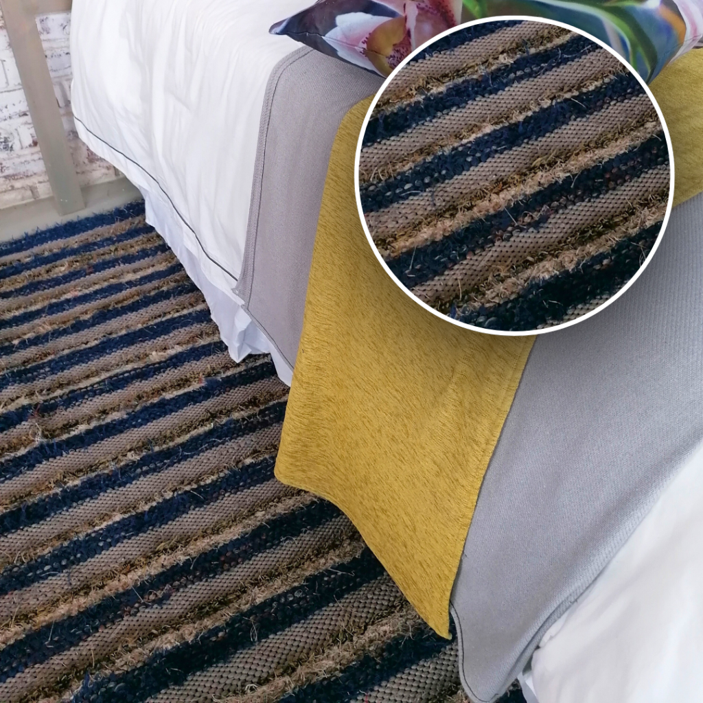 Bedside Mat 70x120 – Cotton or Leather - Élan Distributors